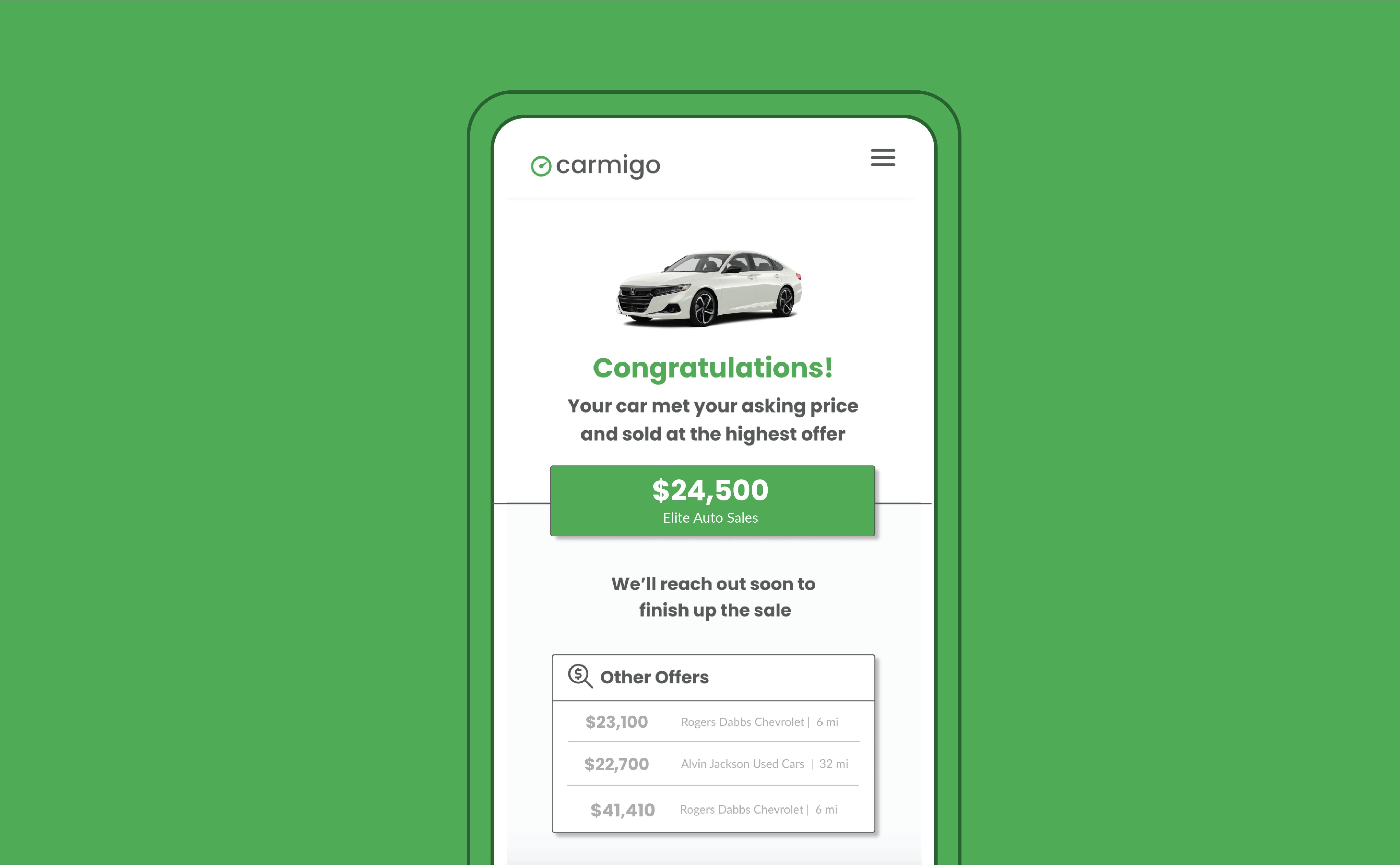 Ultimate Selling Guide - Carmigo